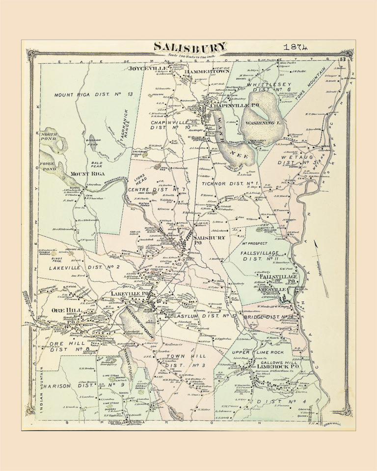 Maps - Salisbury Association Site